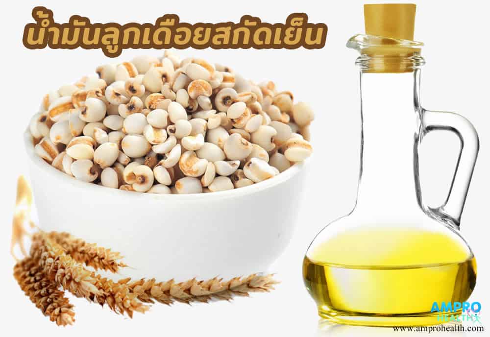 น้ำมันลูกเดือยสกัดเย็น ( Cold pressed millet oil ) - AM Pro Health